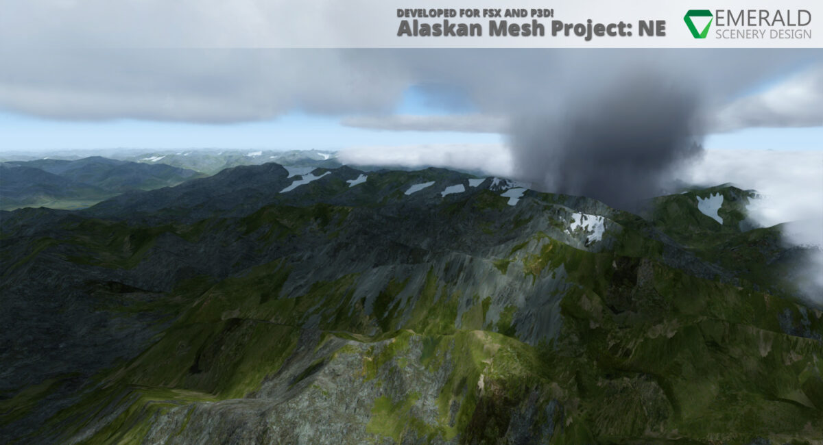 Alaskan Mesh Project | FSX & P3D | Emerald Scenery Design