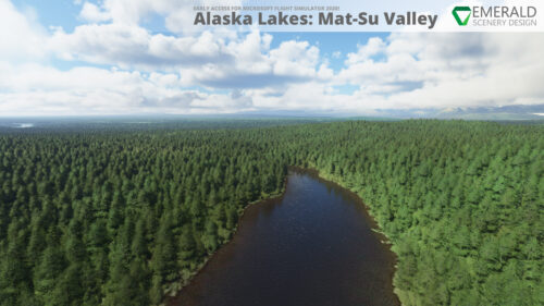 Alaska Lakes: Mat-Su Valley | MSFS 2020 | Emerald Scenery Design