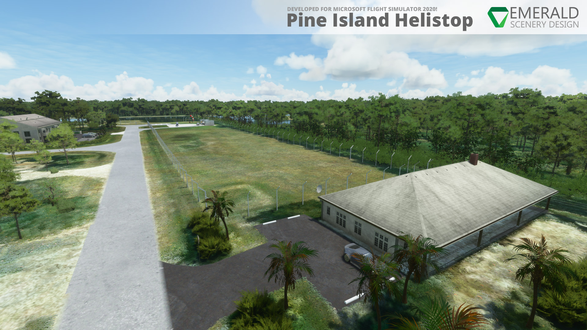 Pine Island Helistop | MSFS 2020 | Emerald Scenery Design